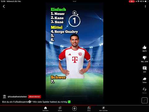 Errate diese Bayern Spieler (easy) - YouTube
