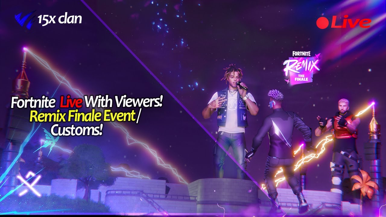 🔴 Chapter 2 Remix Finale Live Event: Fortnite with Viewers! - YouTube
