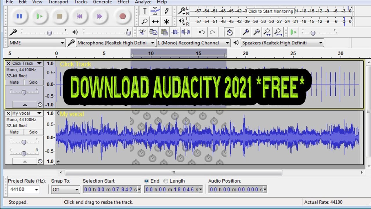 SCARICARE AUDACITY 100% GRATIS FUNZIONANTE ITALIANO - YouTube