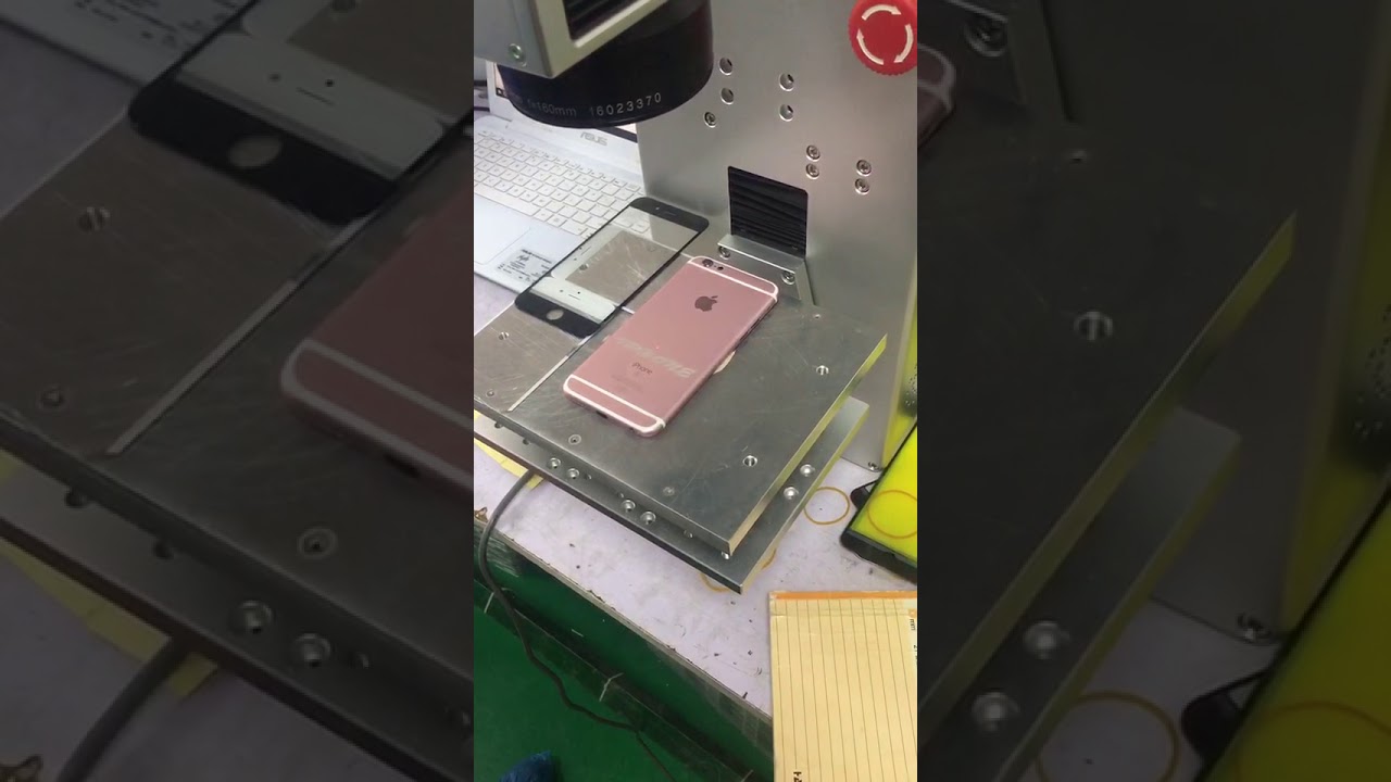 Laser Ingraving Printing 20W portable mini optical fiber laser marking ...