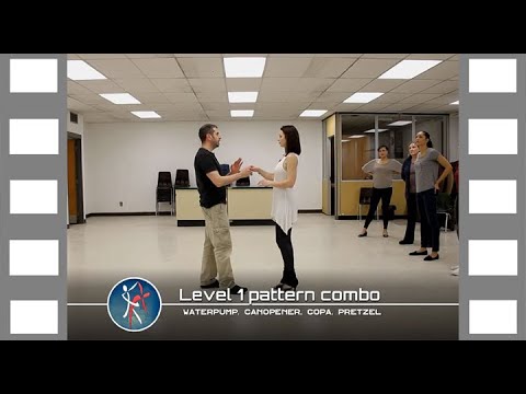 Salsa Level 1 Turn Pattern Sequence - YouTube