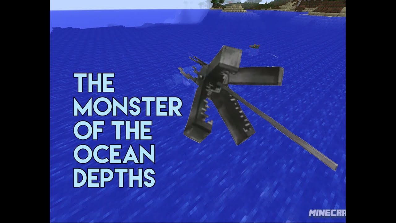 The Monster of the Ocean Depths | About the new mobs - YouTube