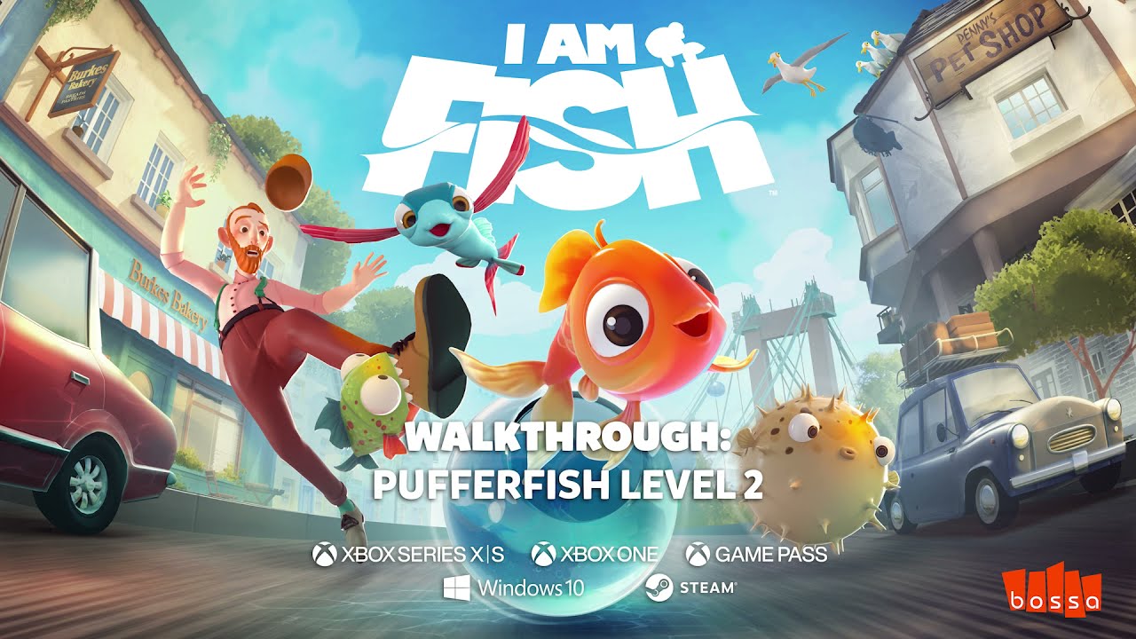 I Am Fish | Walkthrough PART 9 - Pufferfish Level 2 | Curve Digital ...