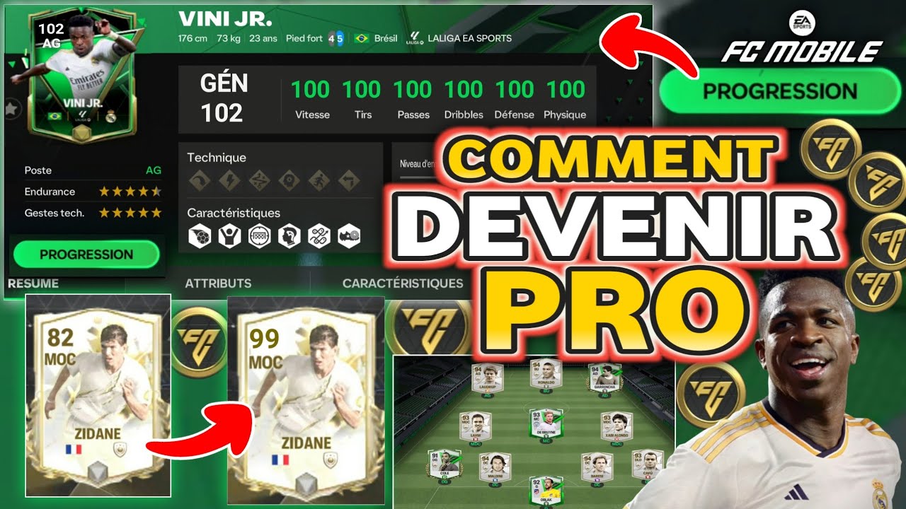 Comment ENTRAÎNER ses Joueurs sur FC Mobile 24 | Avoir une Bonne Équipe ...