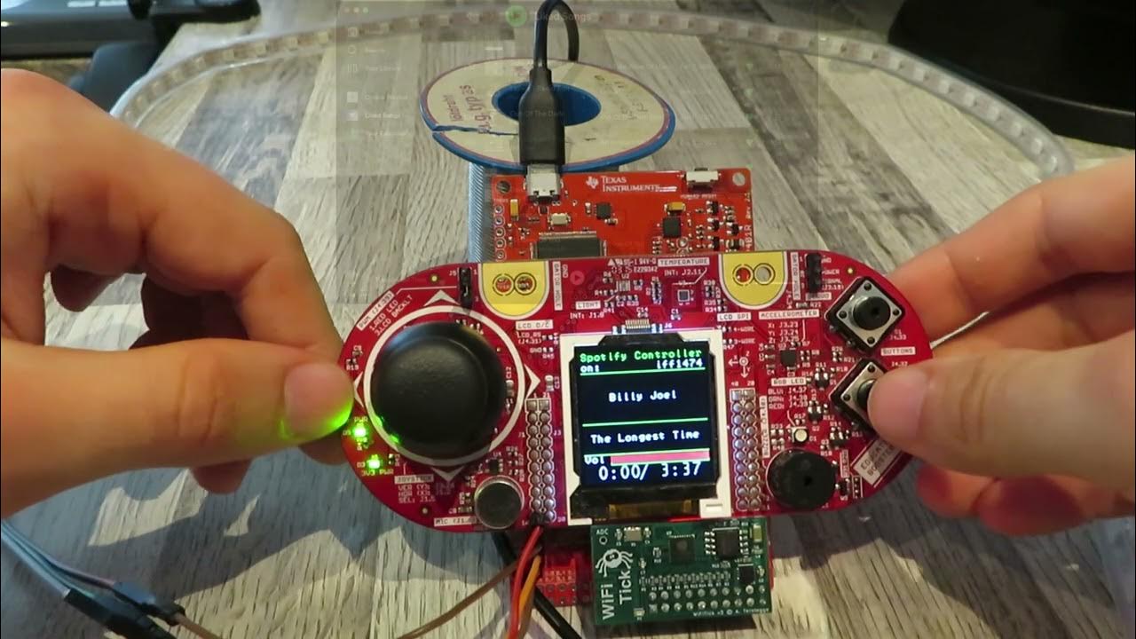 Spotify controller with MSP432 Launchpad (german) - YouTube