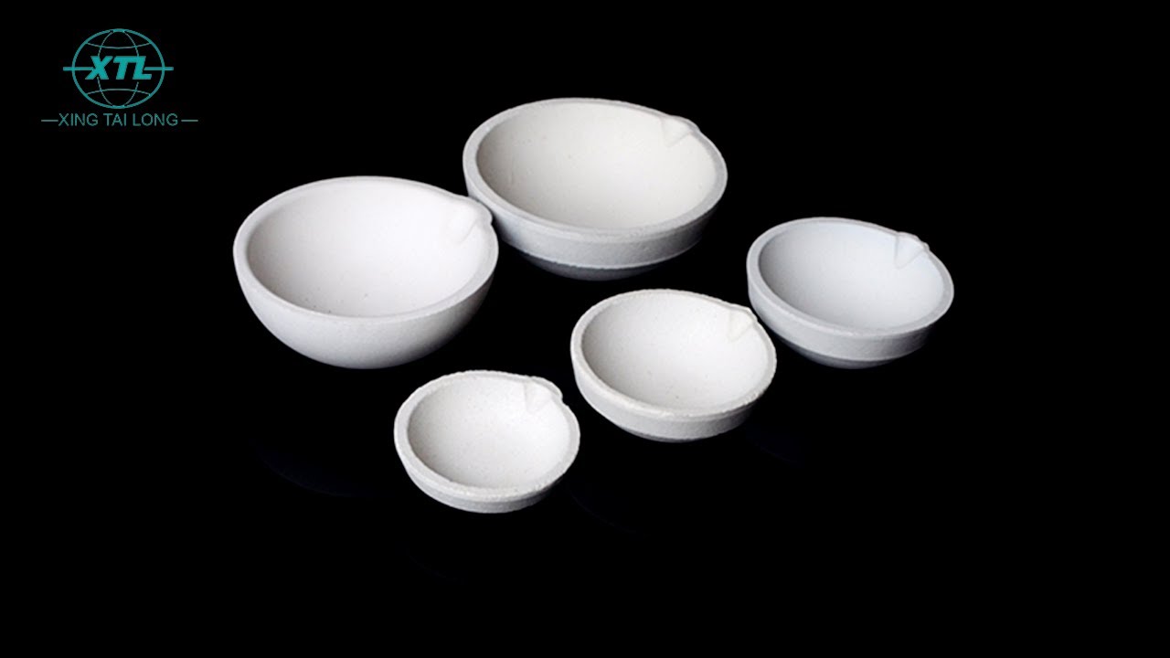 Fused Silica Melting Dish Quartz Ceramic Crucible - YouTube