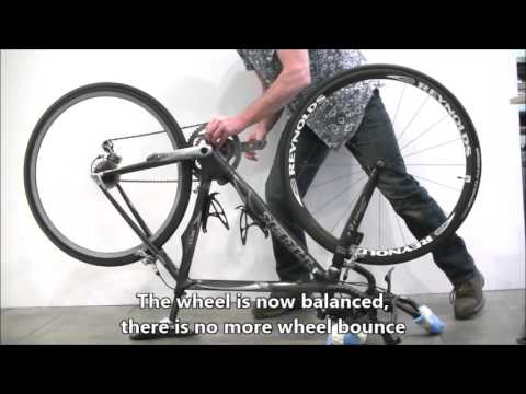 Unbalanced Bicycle Wheel Bounce vs Balanced Wheel - YouTube