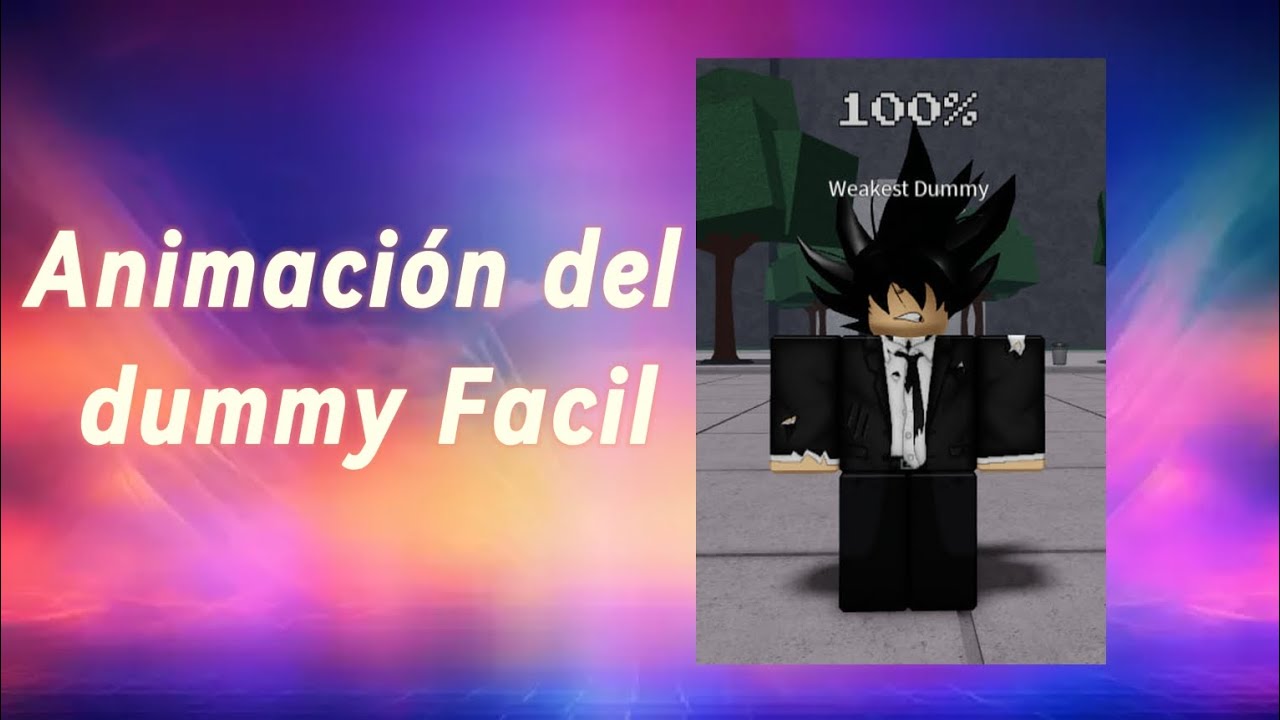 consige fácil la animación del dummy en tsb - YouTube