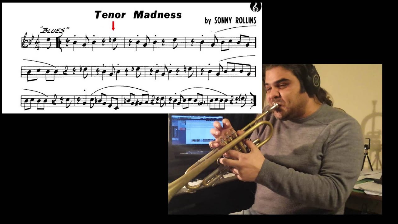 Tenor madness (theme) Sonny Rollins - How to play - YouTube
