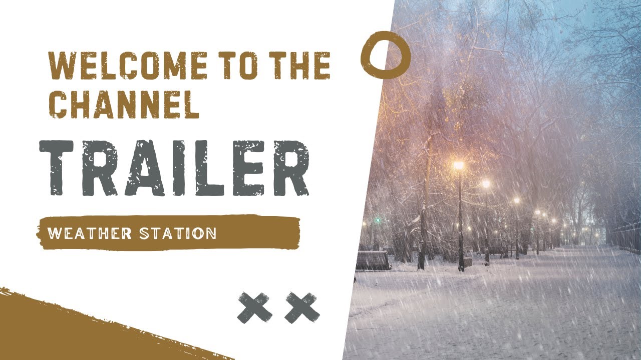Welcome to my Weather Channel 2025 - YouTube