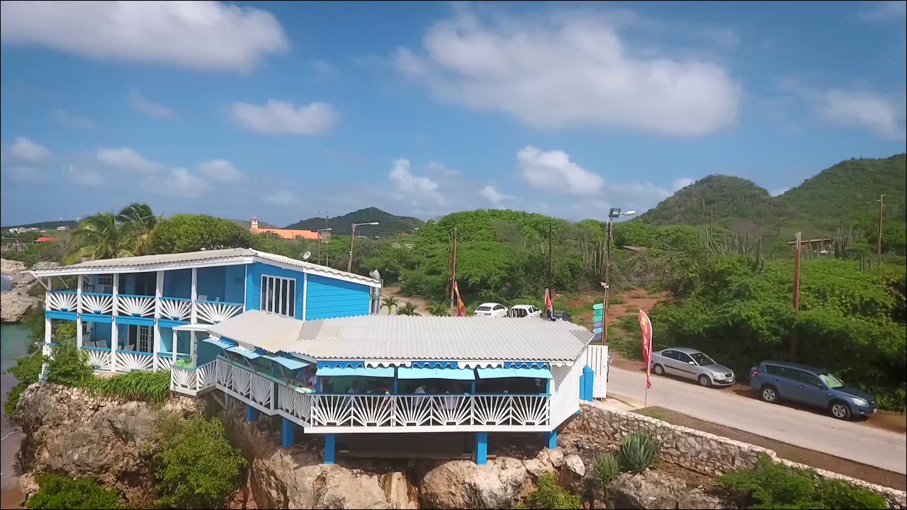 Blue View Apartments and Restaurant Curacao - YouTube