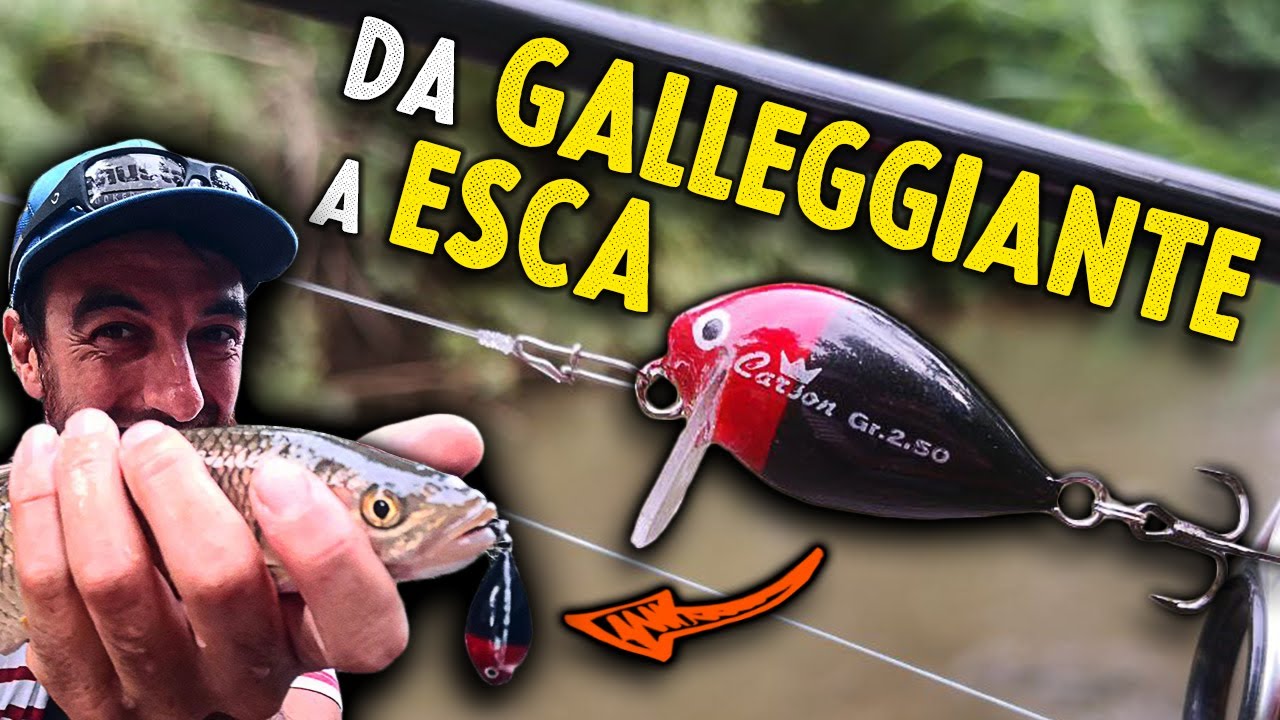 Ho fatto un'esca con un galleggiante | dalla costruzione alla cattura ...