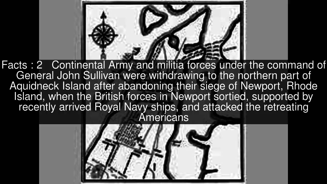 Battle of Rhode Island Top #7 Facts - YouTube