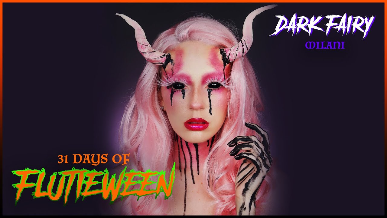 Dark Fairy (Milani) [Halloween Makeup Tutorial] - 31 Days of FLUTIEWEEN ...