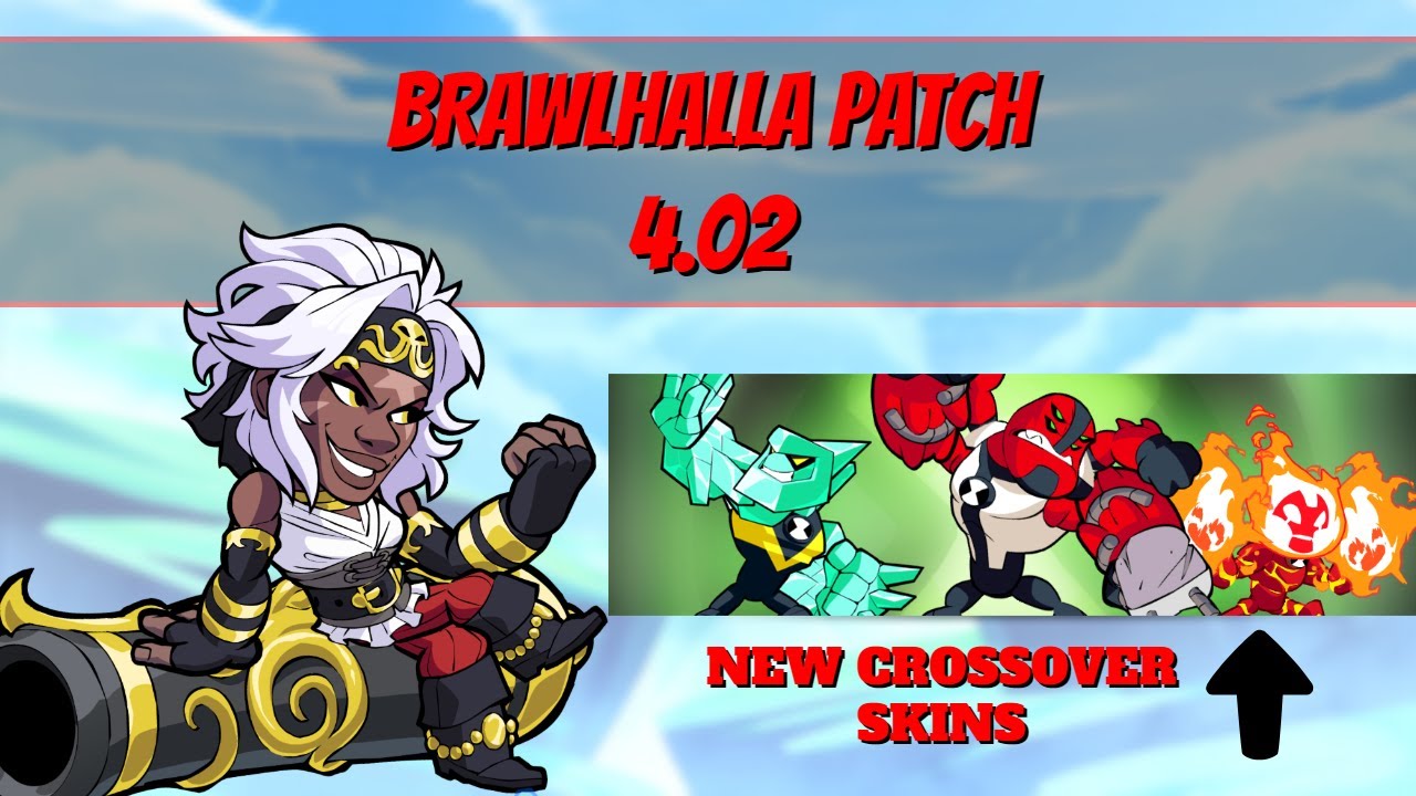 Brawlhalla - Patch 4.02! New Crossover Skins, Gamemode, and week 4 ...