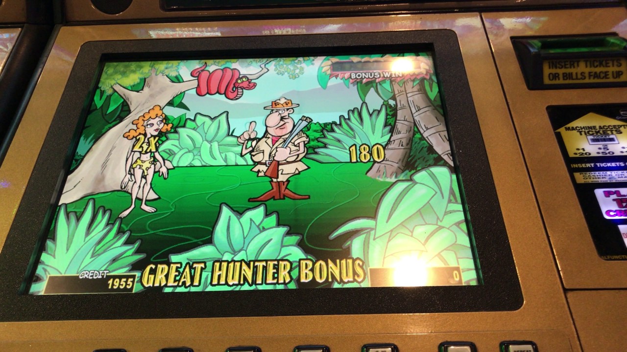 IGT Benny’s Big Game Slot: Great Hunter Bonus - YouTube