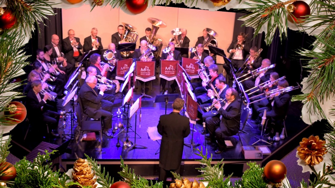 Madison Brass Band - I Saw Mommy Kissing Santa Claus - YouTube