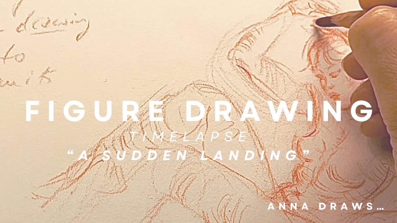 A Moment of Surprise – Figure Drawing Time-Lapse - YouTube
