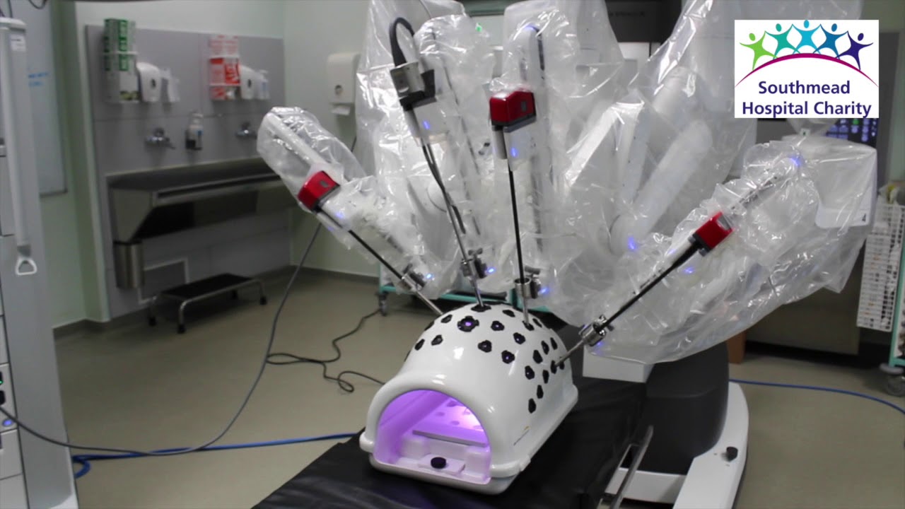 The new urology robot at Southmead Hospital - YouTube