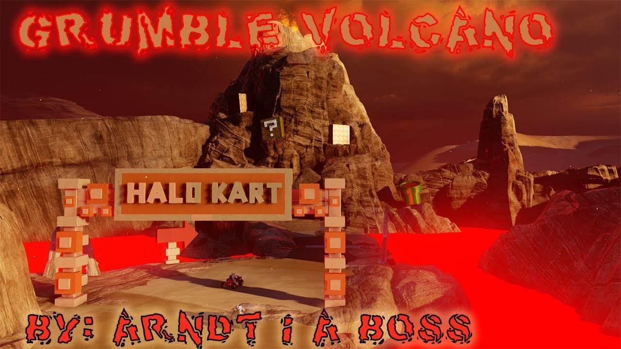 Halo 5 Race Track Showcase #7: Grumble Volcano by ARNDT I A BOSS ...
