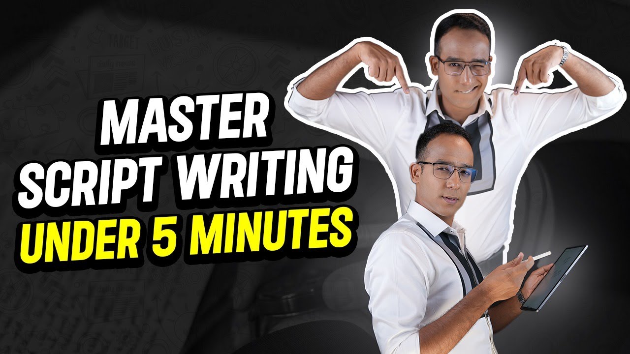 Easiest Way To Script Your Video | Jitesh Manwani - YouTube