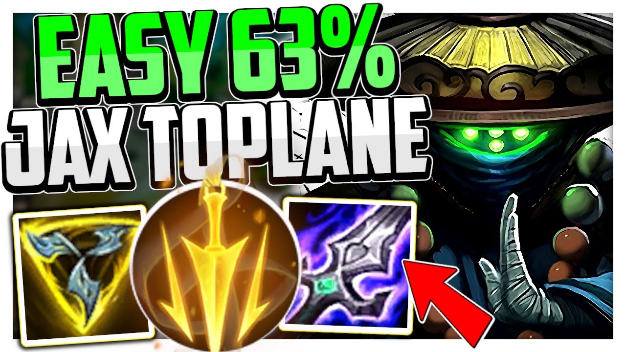 How To Play Jax Top And Carry Low Elo For Beginners Season 12 Jax Guide