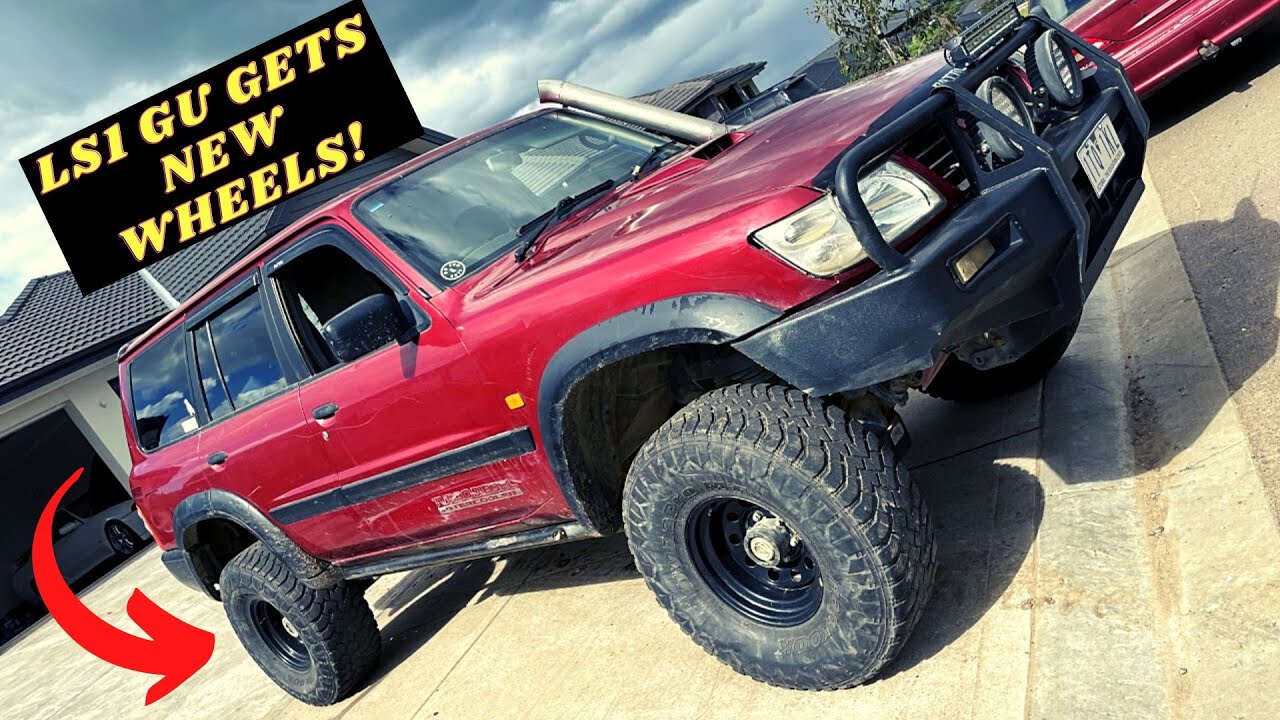 LS1 GU Patrol gets 35's! Plus we fix some damage and get her ready for ...