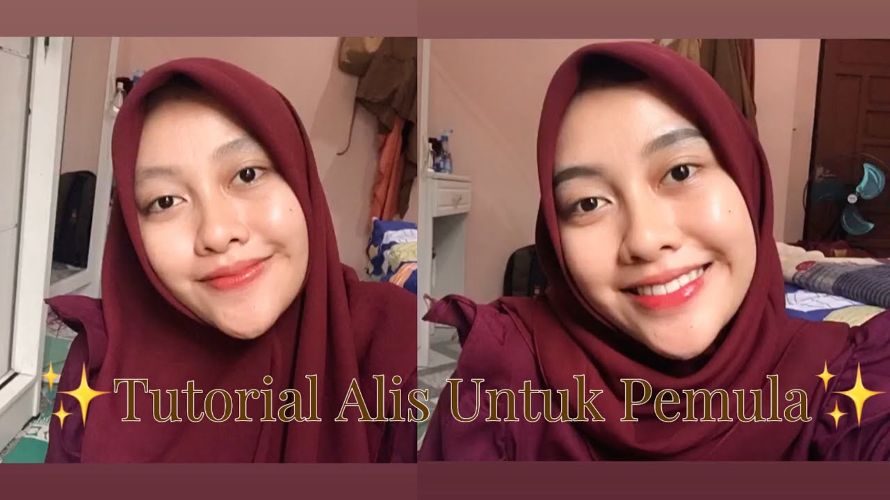 Cara Buat Alis Untuk Pemula #beauty #beautyvlogger #alis #vlog #youtube ...