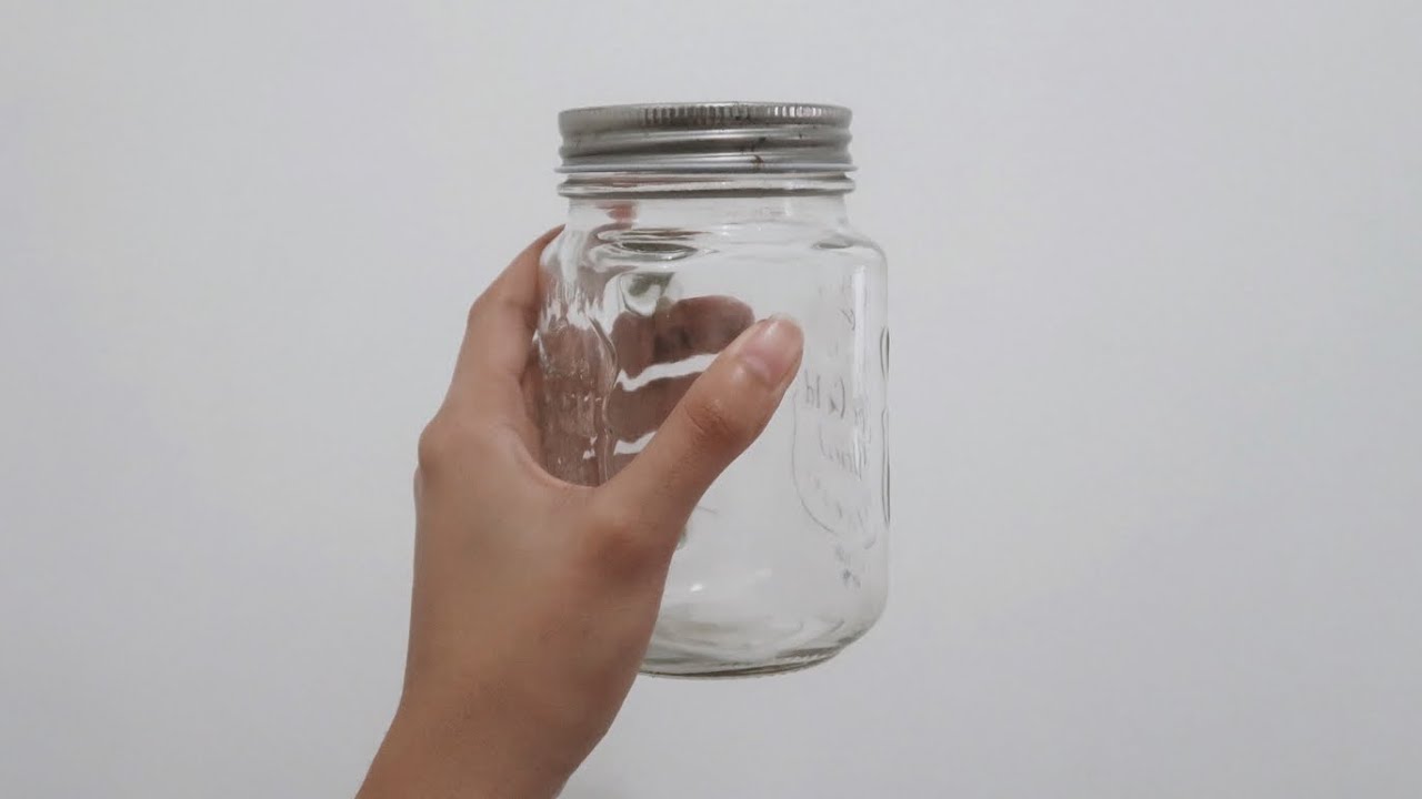 trying out the "zero-waste" trash jar challenge || philippines - YouTube