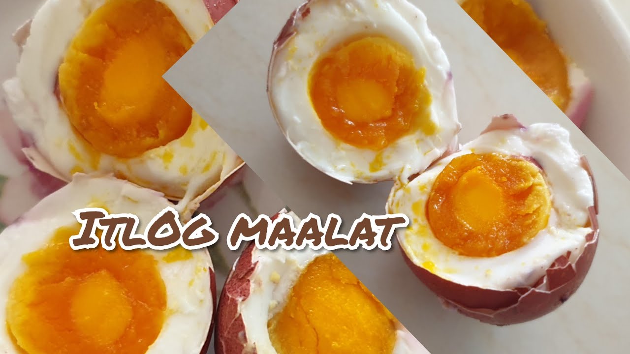 HOMEMADE SALTED EGG||ITLOG MAALAT ||DAISYNOH - YouTube