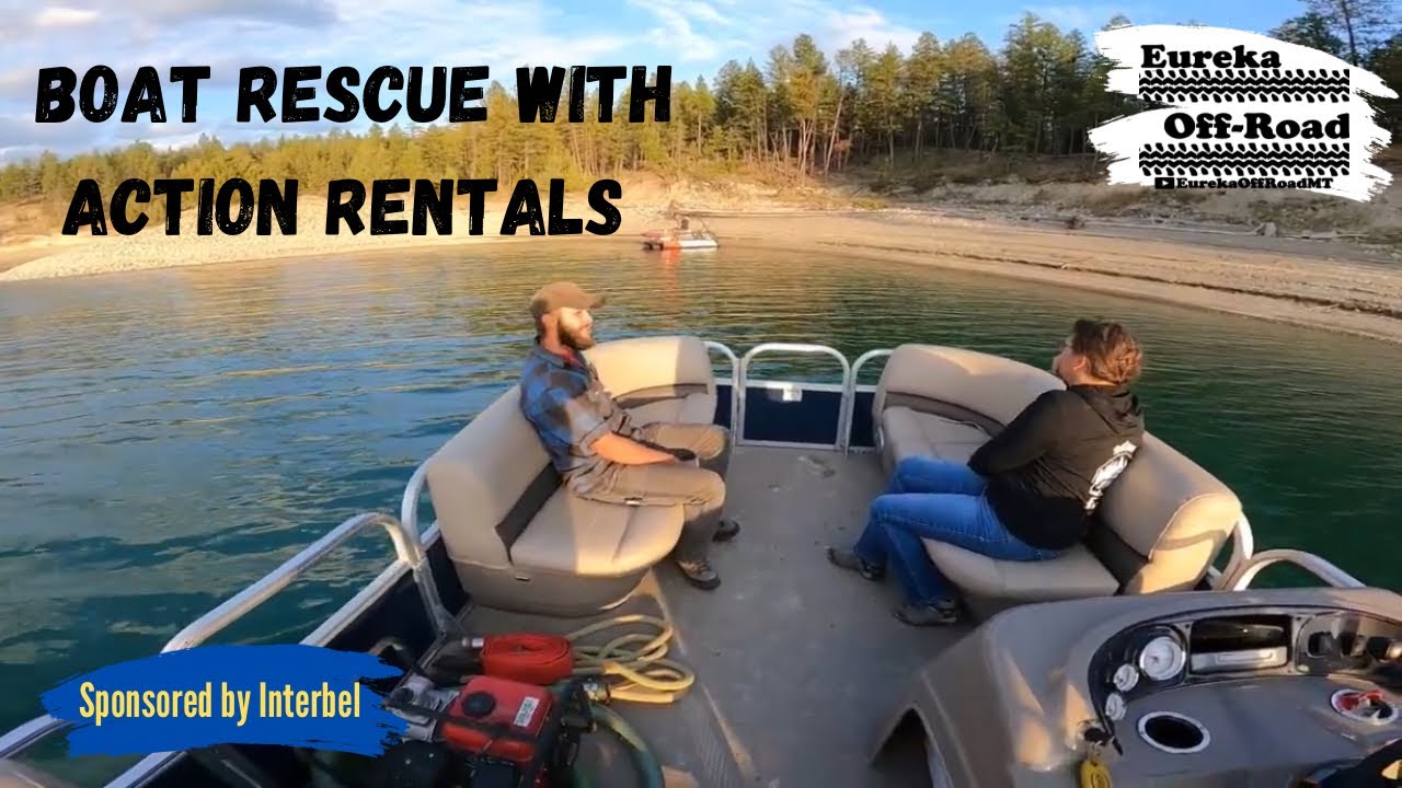 PONTOON SINKING CAN WE GET IT OUT BEFORE OUR FEET GET WET - YouTube