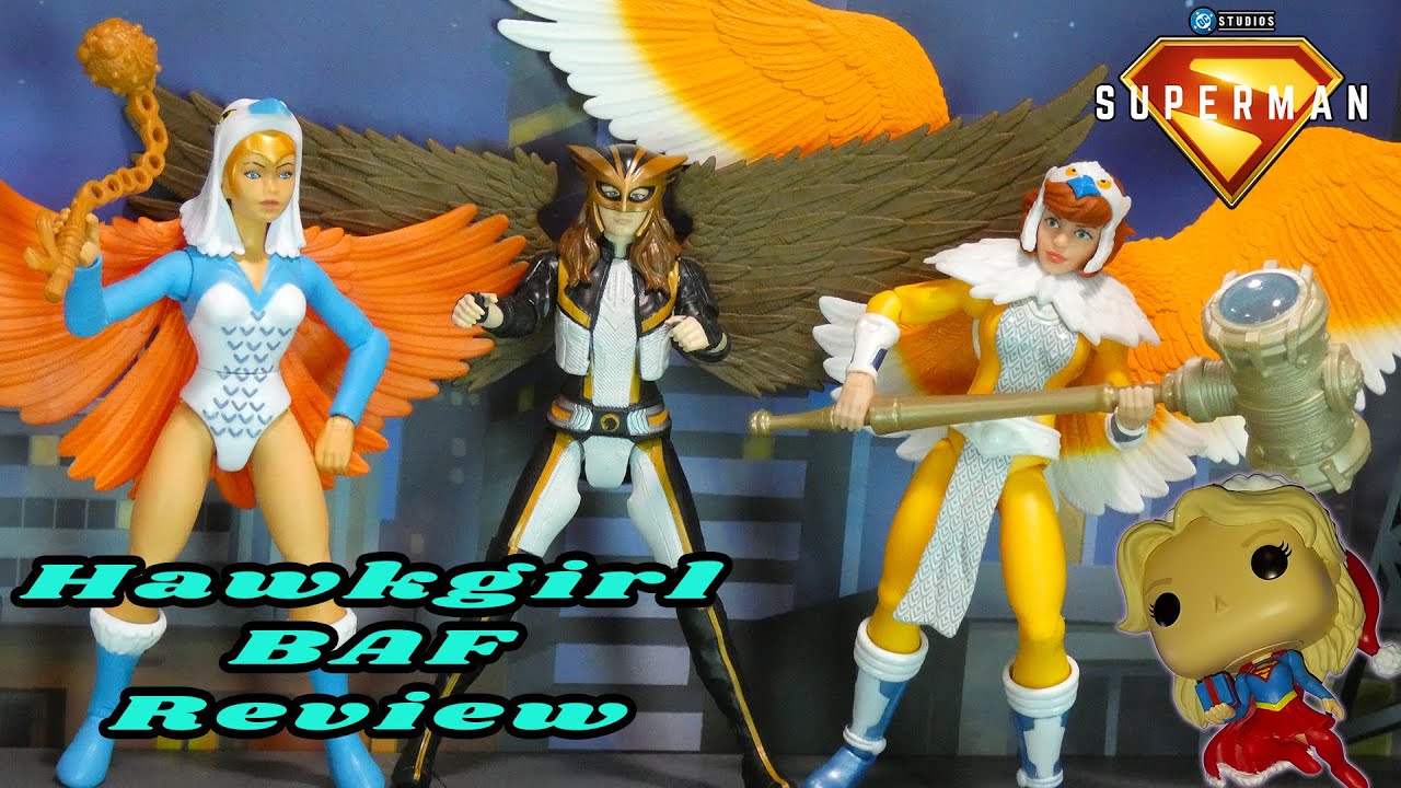 Hawkgirl Action Figure Review Superman 2025 Spin Master Build A Figure ...