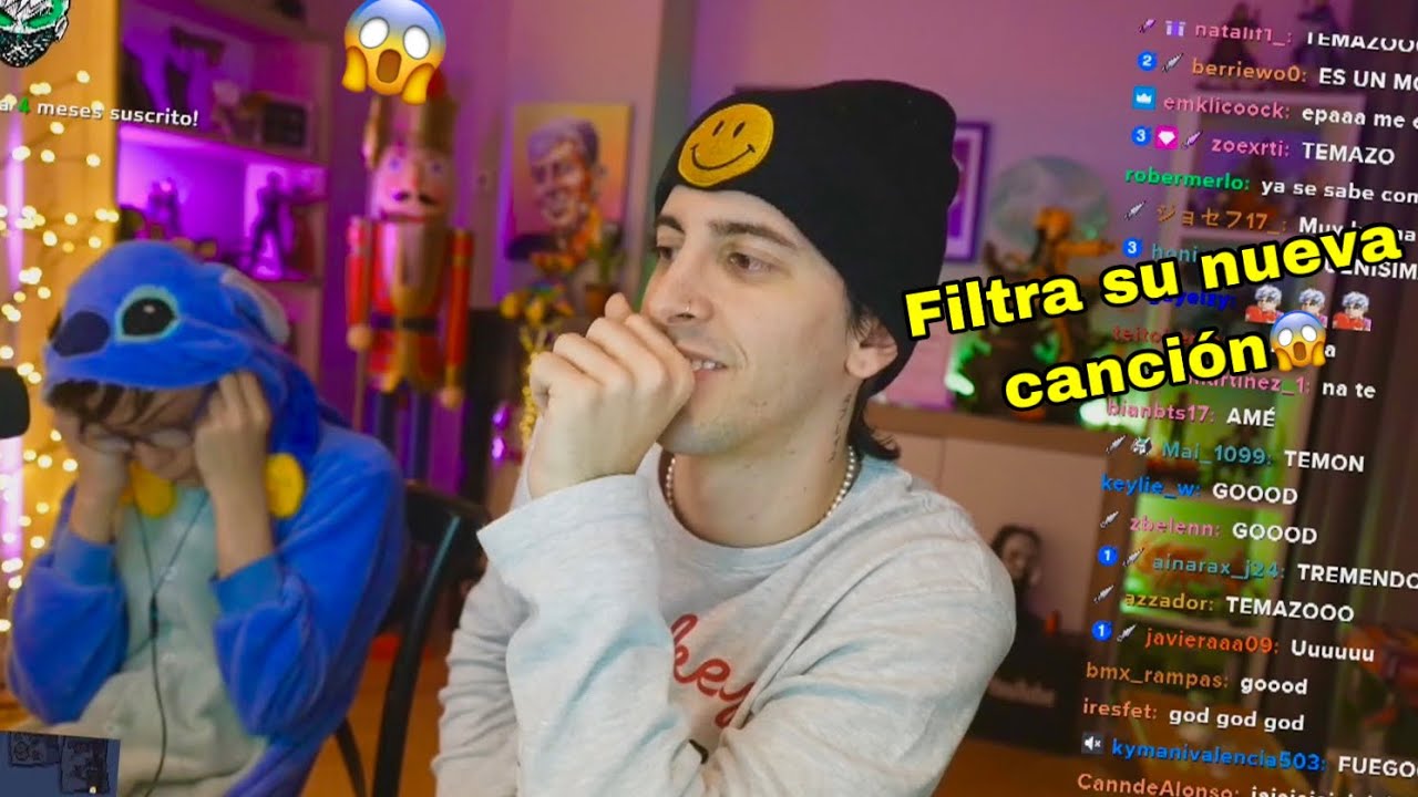 Robleis Filtra su Nueva Canción en Directo para Thiago😱 - YouTube