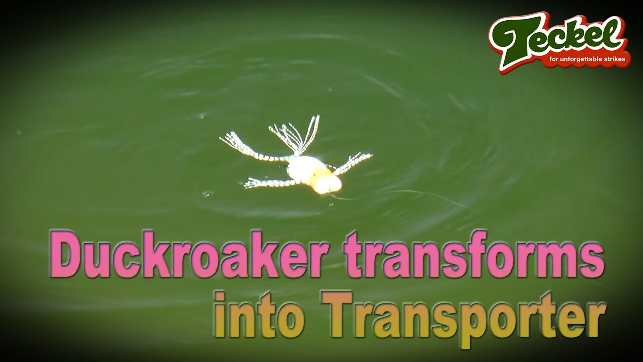 Duckroaker transforms into four legs frog - YouTube