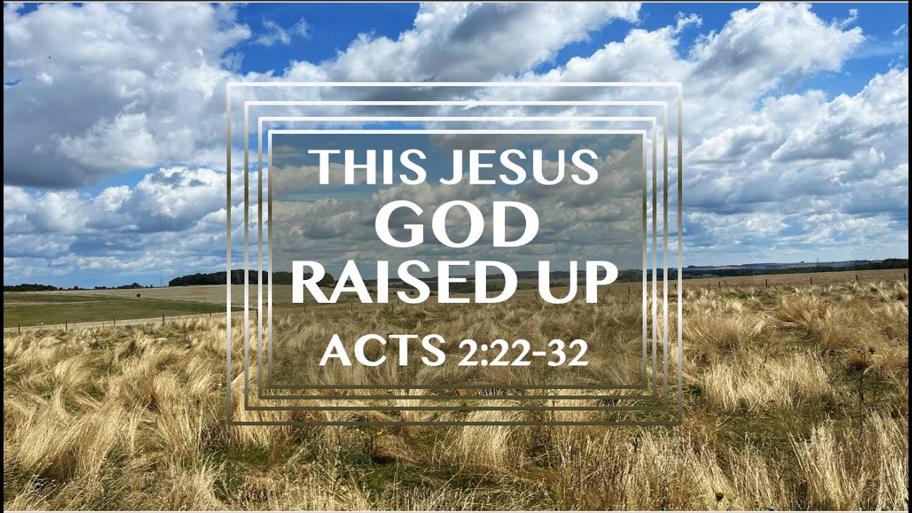THIS JESUS GOD RAISED UP! - YouTube