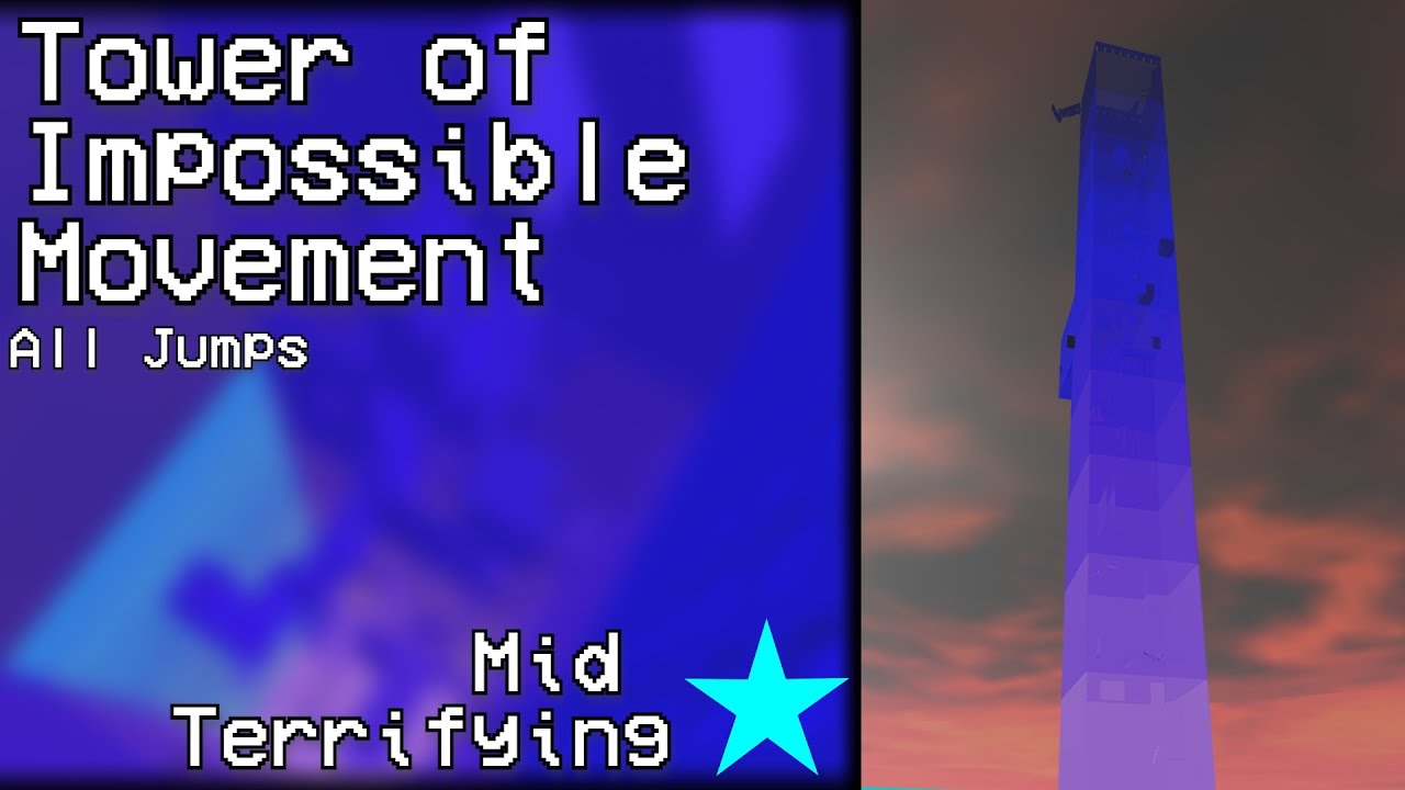 Tower of Impossible Movement - All Jumps | Roblox Tower - YouTube