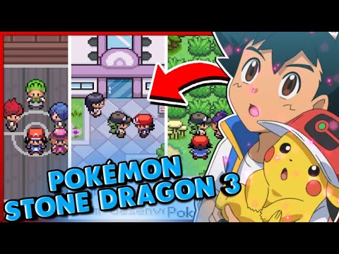 INÍCIO DA GAMEPLAY |POKEMON STONE DRAGON 3 EM PT-BR - YouTube
