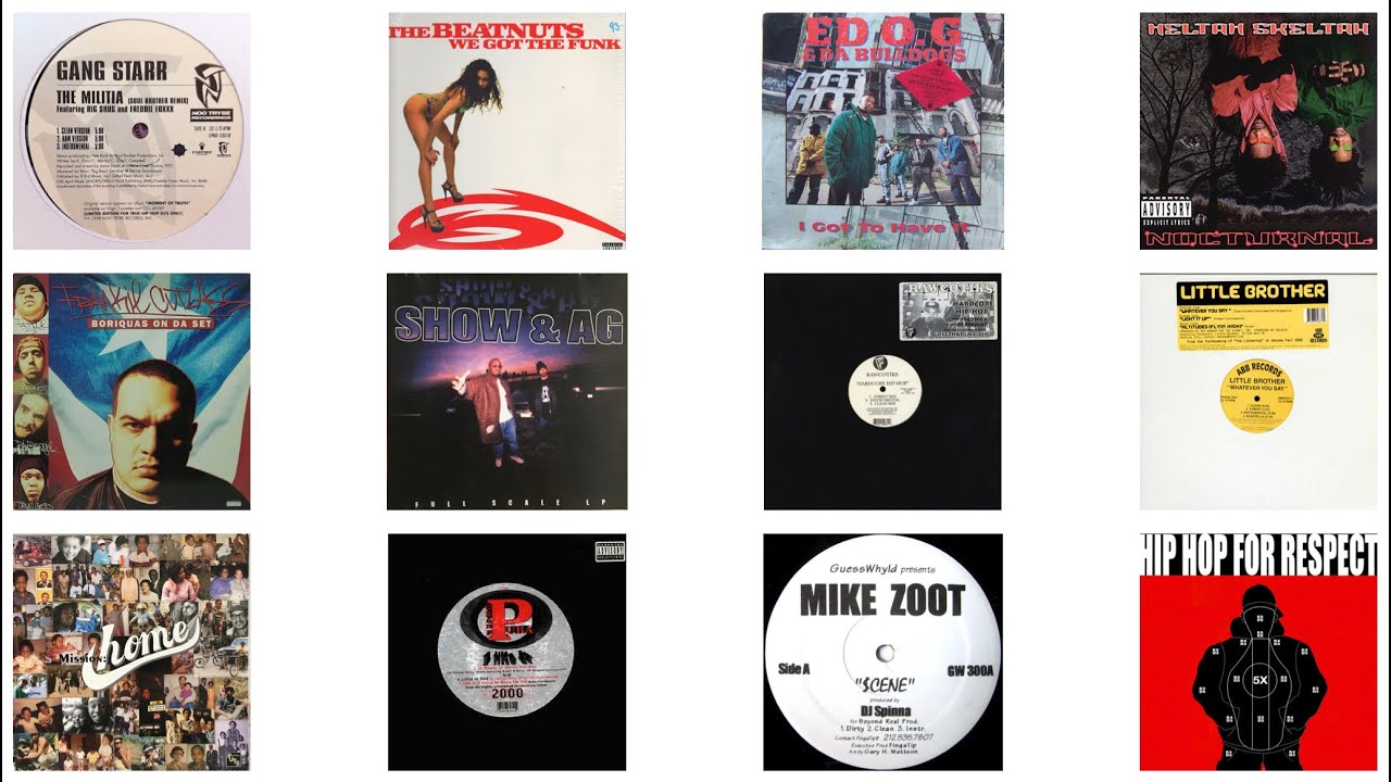 Twelve Twelves - Hip Hop Mixtape - Side A and B - All Vinyl - YouTube