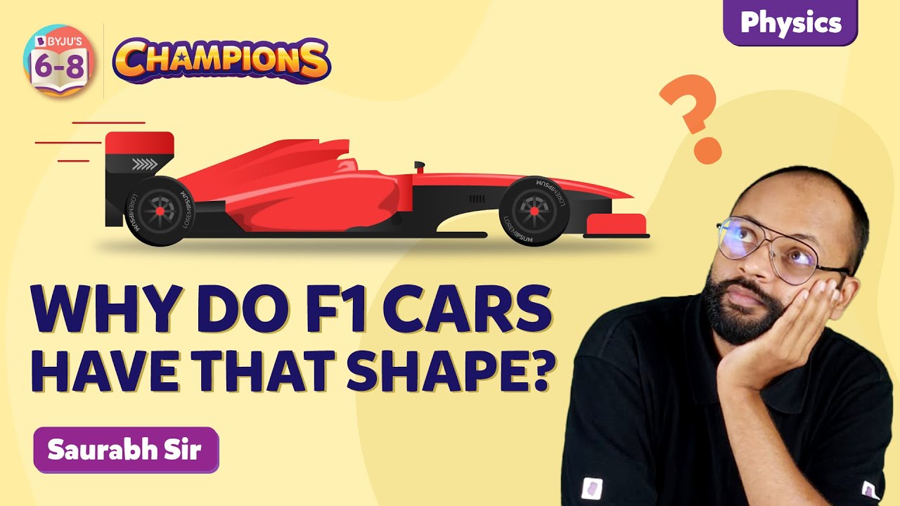 What's Special about the Shape of F1 Cars | How a Formula 1 Race Car ...