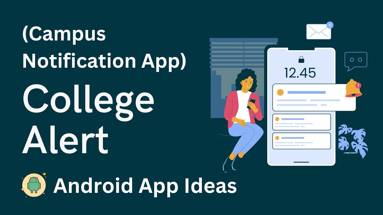 18. College Alert - Campus Notification App | Android App Ideas - YouTube