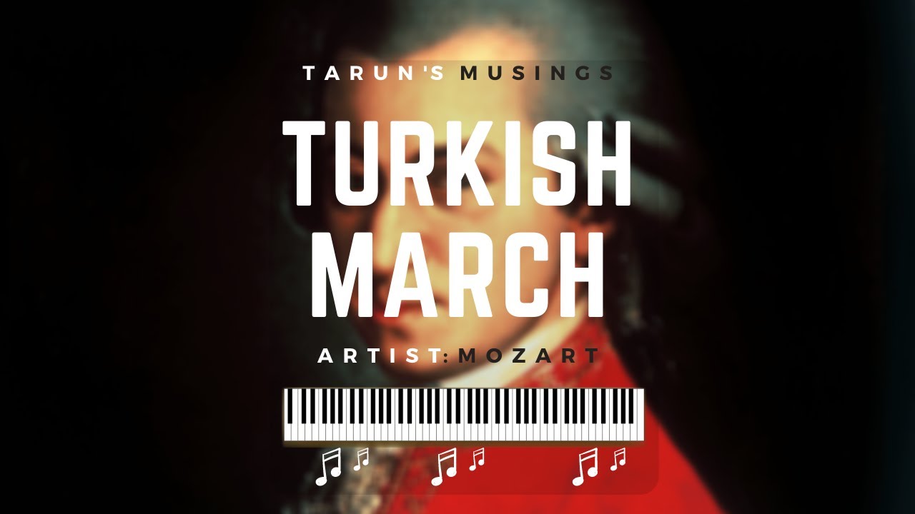 Turkish March by Wolfgang Amadeus Mozart Piano Cover - YouTube
