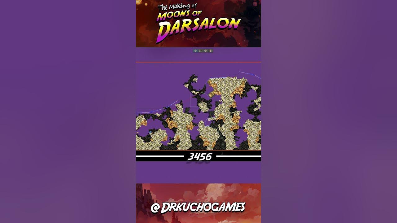 Devlog 2024 Destructible Terrain Moons of Darsalon Short 3 - YouTube
