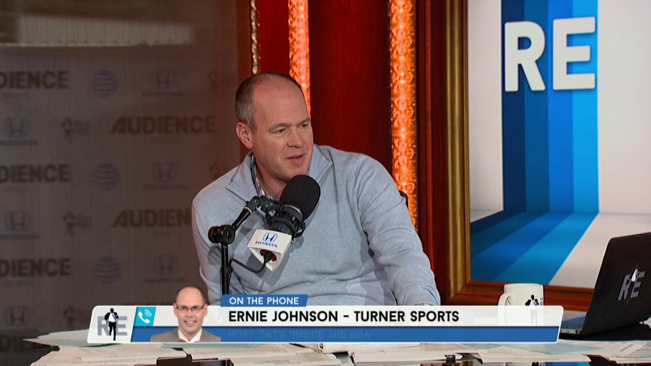 Ernie Johnson of TNT’s Inside The NBA on The Chicago Cubs of The Team ...