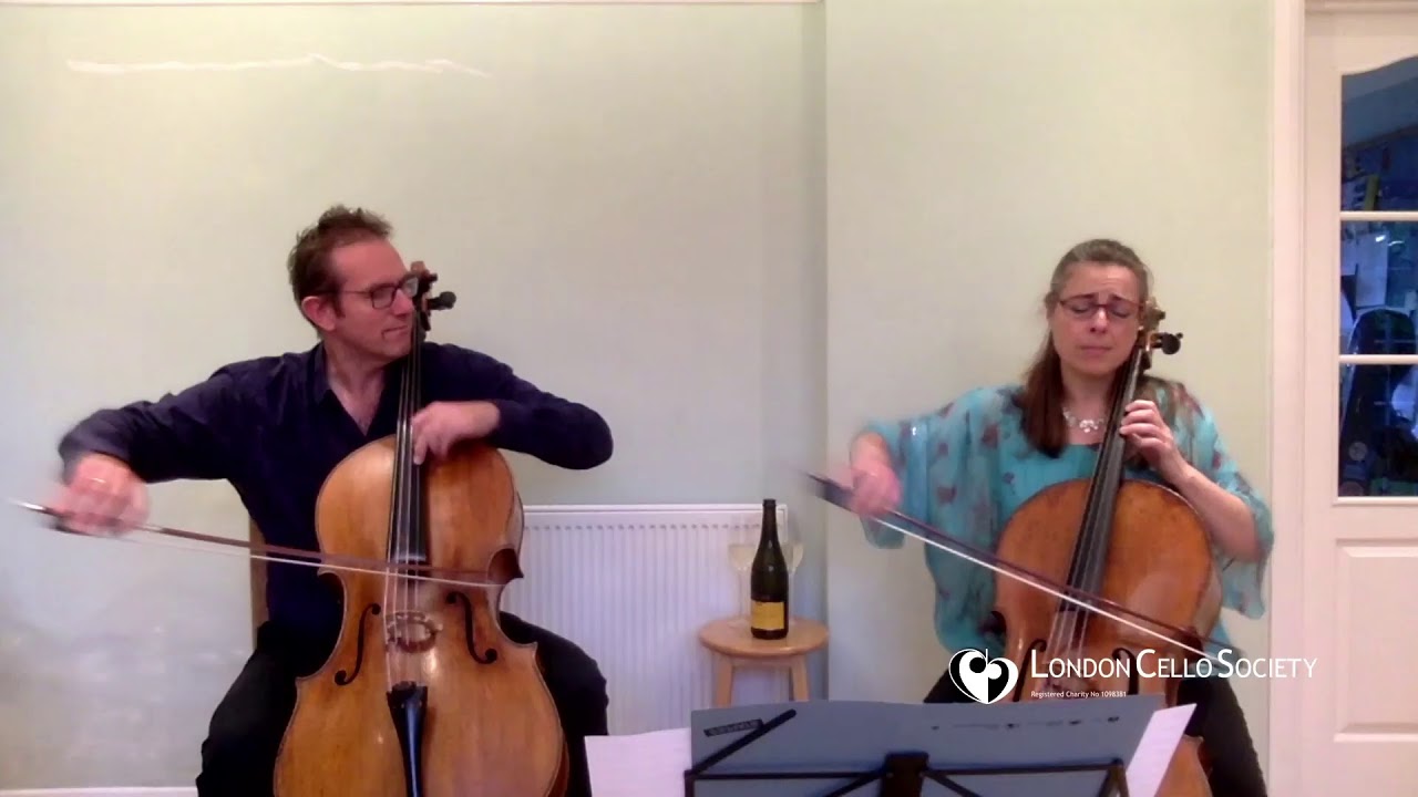 Two Cellos …. under One Roof - London Cello Society Online Series - YouTube