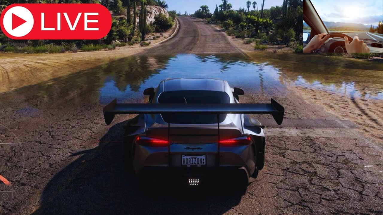 Forza Horizon 5 Live Stream Relaxing Music Driving 01 - YouTube