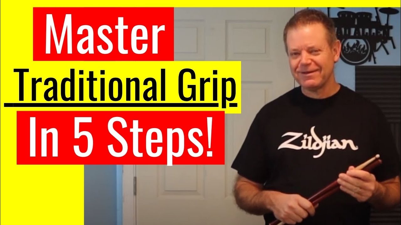 Master Traditional Grip In 5 Simple Steps!😀 - YouTube