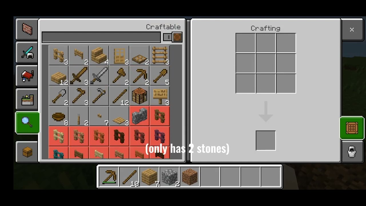 minecraft shitpost pt3(getting stone) - YouTube