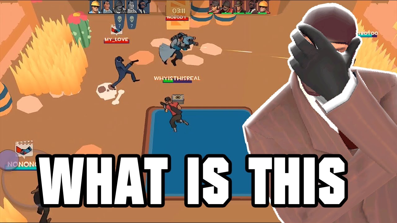 THE WORST TF2 MOBLIE KNOCKOFF EVER - TF2 meets Brawlstars? - YouTube