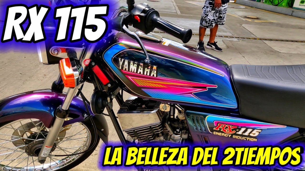 YAMAHA RX 115 / CAMALEÓN 7 COLORES LA MEJOR DEL 2TIEMPOS - YouTube