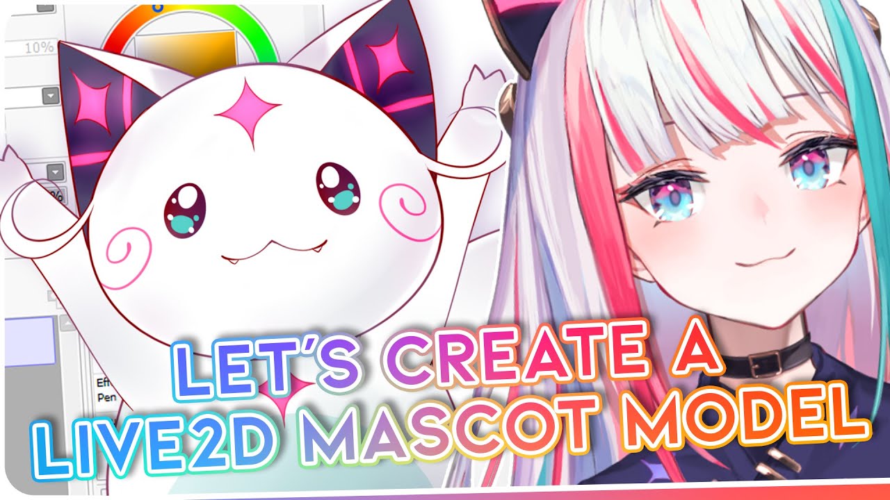 【Let's Create a LIVE2D Mascot Model | PART 1】Why are there so many layers???!!! - YouTube